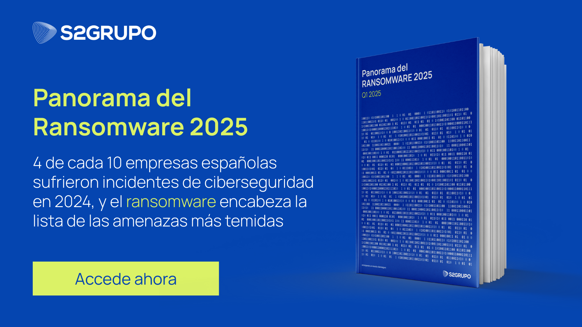 Descarga el informe - Panorama del Ransomware 2025